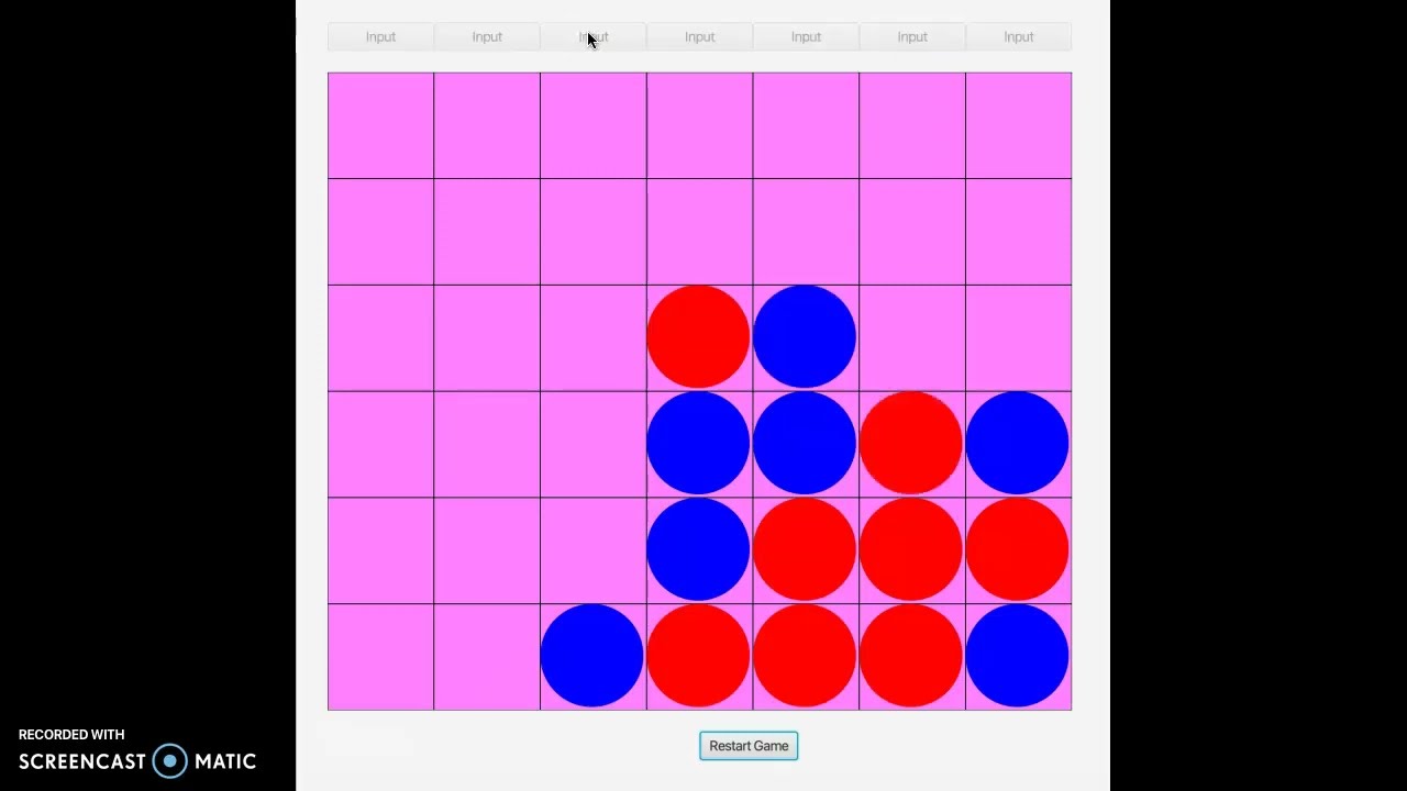 Connect 4 with JavaFX