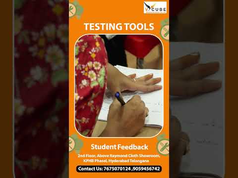 Testing Tool Student Review 2024 | V cube | Best Testing Tool Training Institute In KPHB | Hyderabad