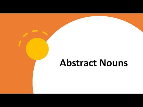 PUC || SSLC || ENGLISH GRAMMAR Abstract Nouns