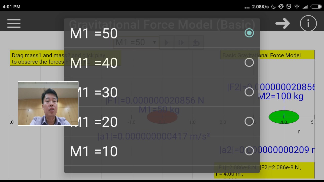 Video Tutorial Force Simulator App