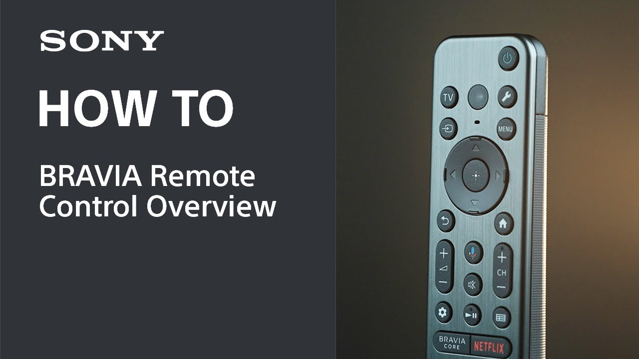 What are the button functions of my Sony TV remote control? | Sony UK