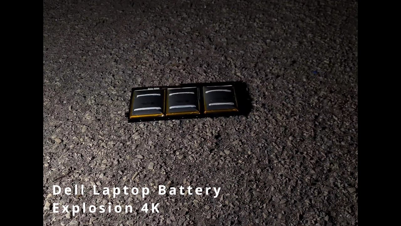 Dell Battery 4k Explosion