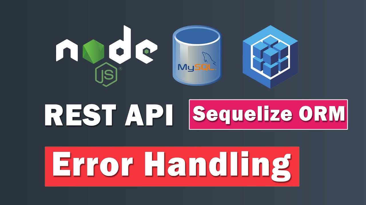 Error Handling in Node Expressjs REST API | Custom Error Class