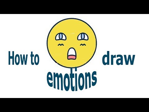 How to draw emotions, simple drawings﻿ | How to draw #YouTubeKids