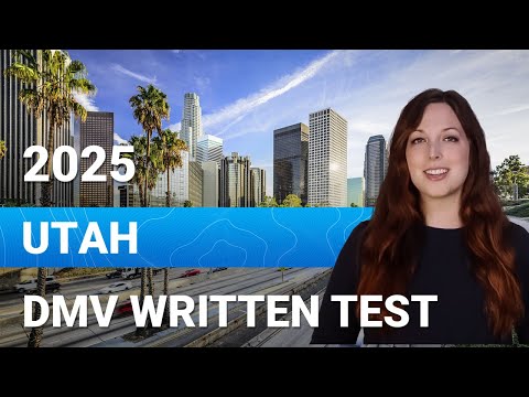 2025 Utah DMV Written Test: Practice 25 Questions to Pass on Your First Try! Test 2