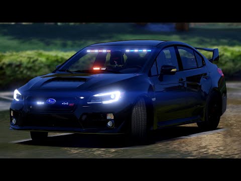 Unmarked Subaru WRX STI showcase [FiveM]