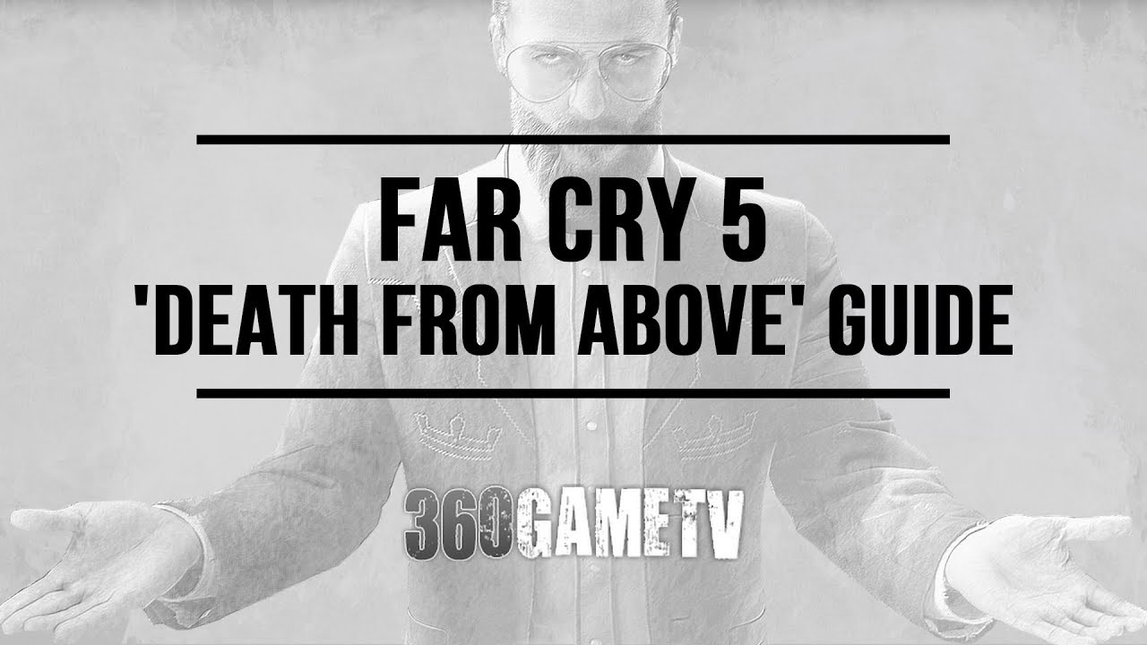 Far Cry 5 Death From Above Achievement / Trophy Guide (Drop a bomb and destroy 4 vehicles at once)