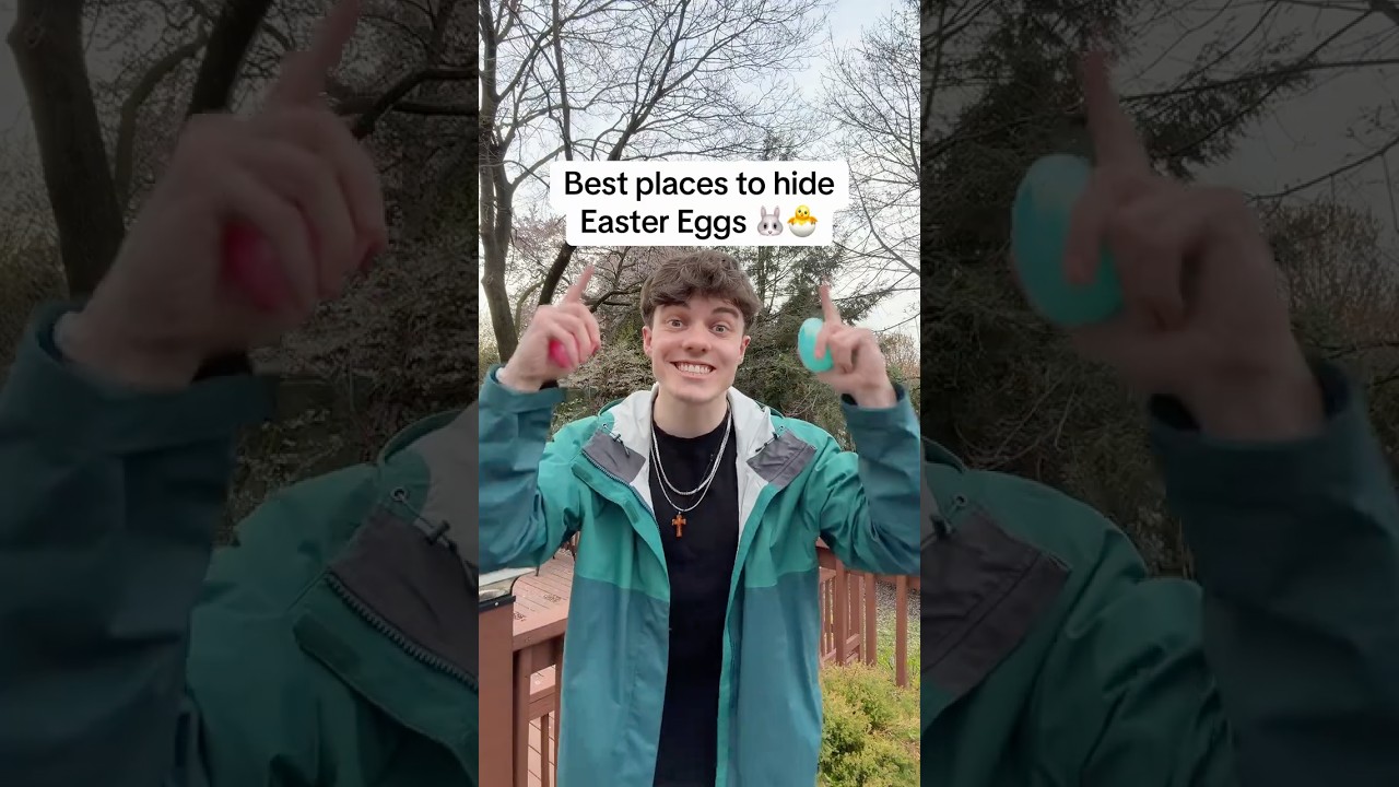 Best places to hide Easter Eggs 🐰🐣