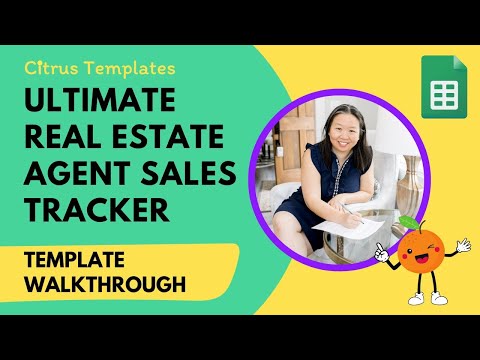 Ultimate Real Estate Agent Business Tracker - Template Walkthrough