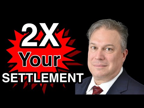 2X The Settlement Offer From The Insurance Company On Your Personal Injury Case