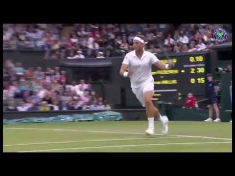 Top 13 Plays: Marcus Willis lobs Roger Federer on Centre Court debut