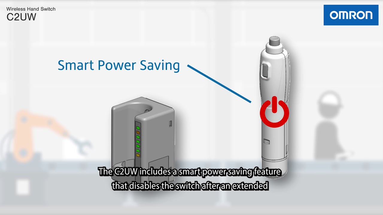 OMRON C2UW Wireless Hand Switch
