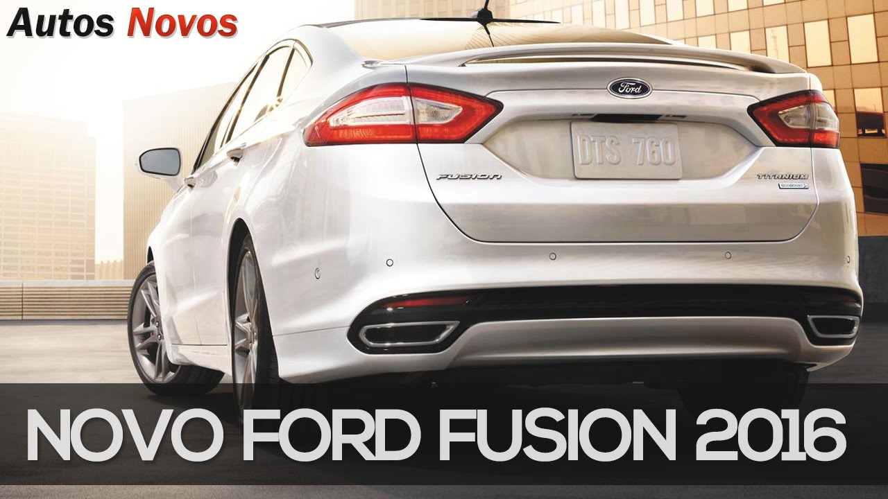 Novo Fusion 2016 em detalhes