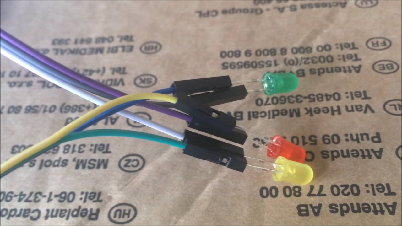 Raspberry Pi - Traffic Lights - Scratch - GPIO Pins