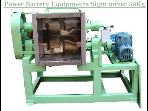 Sigma Mixer and Tubular Battery Making Machine Manufacturer | Power ...