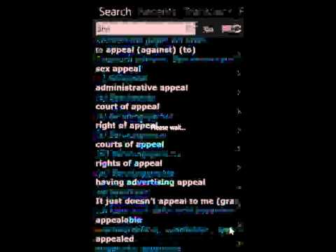 German English Dictionary & Translator for Windows Phone 7 by BitKnights