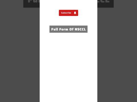 Full Form of NSCCL #class12 #oc #gseb #englishmedium #commerce