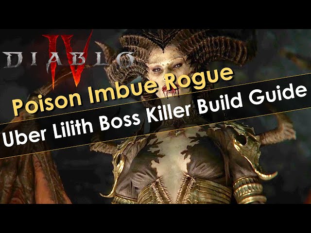 The best Poison Rogue build in Diablo 4