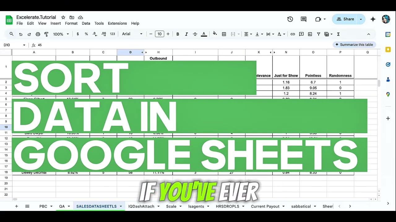 👉 How to Sort Data in Google Sheets (Easiest Method!)