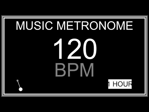 120 BPM Metronome - Allegro Tempo | 1 Hour Click Track for Music Practice