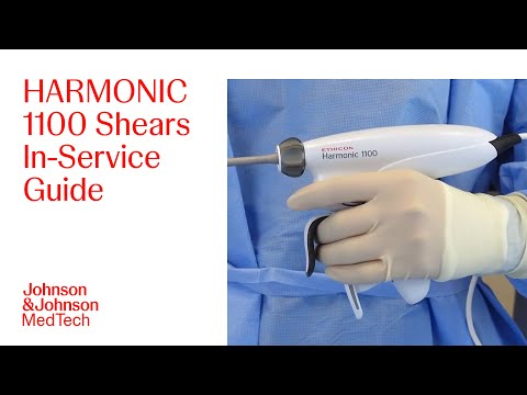 Steps to Setup HARMONIC 1100 Shears with Ethicon GEN11 Generator | J&J MedTech