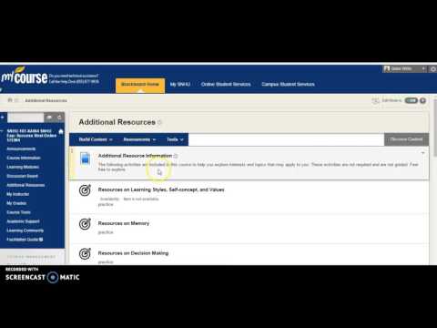 Academic Success Plan