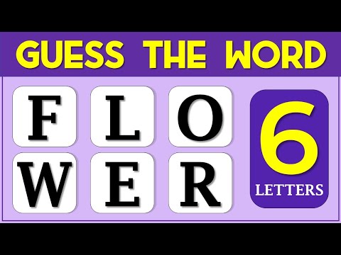 Scrambled Word Game | Can You Guess The Word From Scrambled Letters? - Part 23
