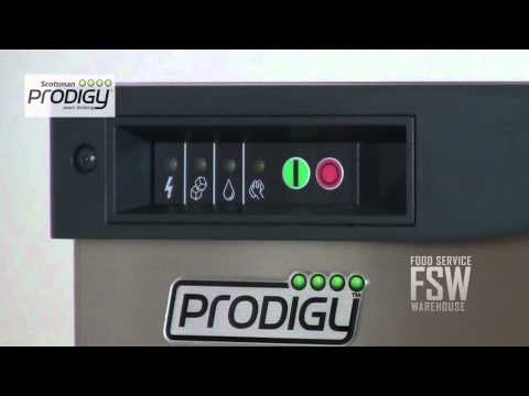 Scotsman (C1448SR-32A) 1,357 Lb Prodigy Series Remote Half Size Cube Ice Machine