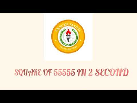 Square of 555...In 2 second