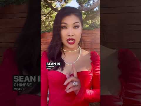 What does Sean mean in Chinese #comedy #funny #learnchinese #sean #chinese #name #roast #shawn