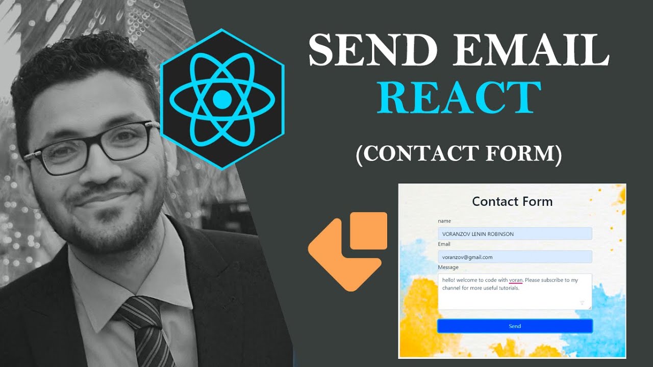 Send email from React without backend