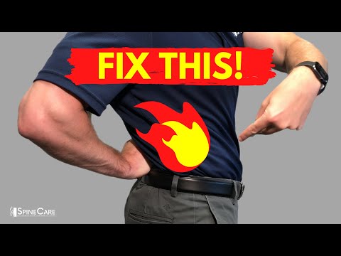 30 SECOND Lower Back Stretches for Pain and Stiffness