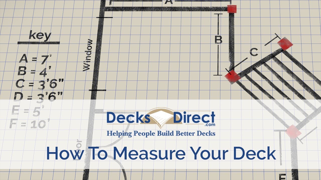 How to measure for your deck