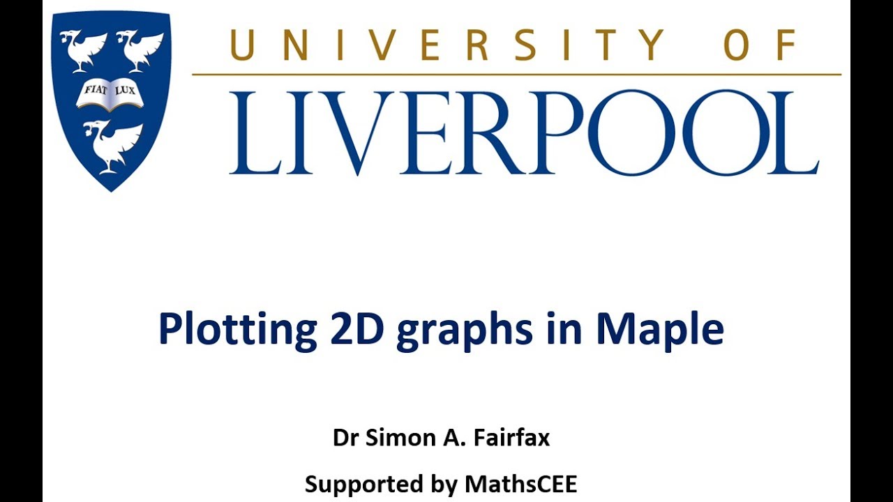 Introduction to plotting in Maple