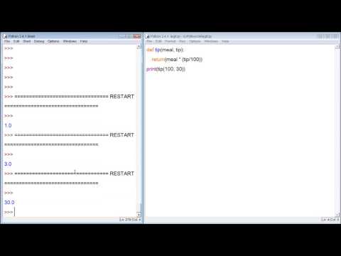 Python Tutorial 40 - Parameter Default Values