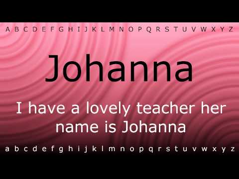 How to pronounce 'Johanna' with Zira.mp4