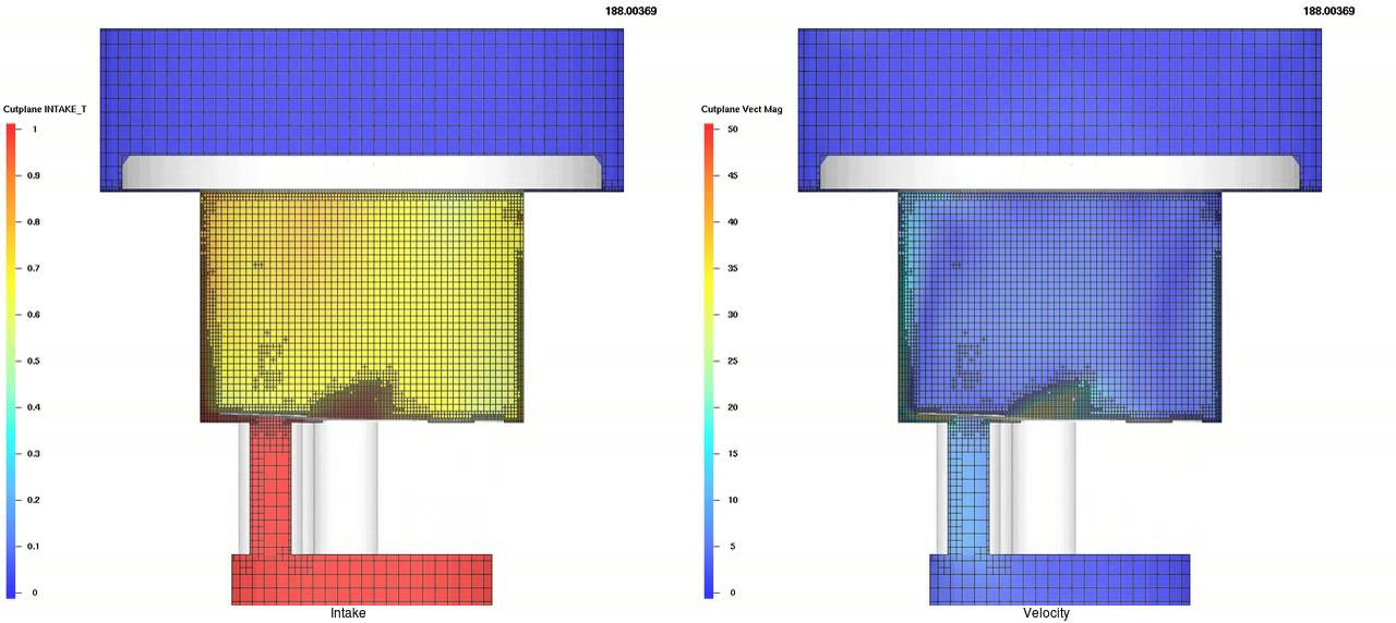 Automated Meshing During Valve Compressor Simulation