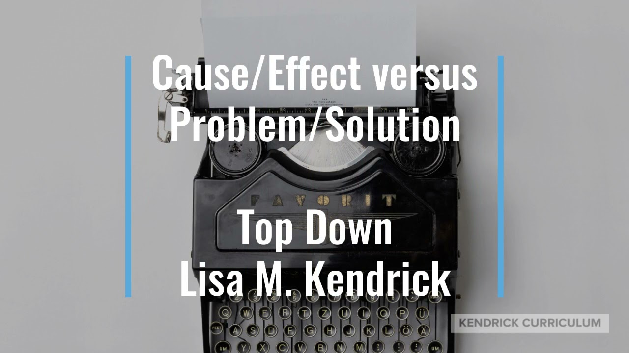 Cause and Effect VS Problem and Solution