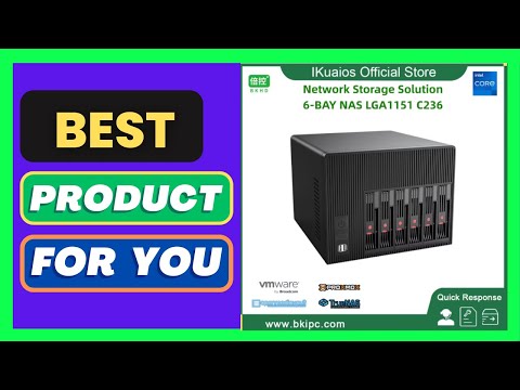 IKuaiOS 6-Bay NAS LGA1151 Socket CPU 4-