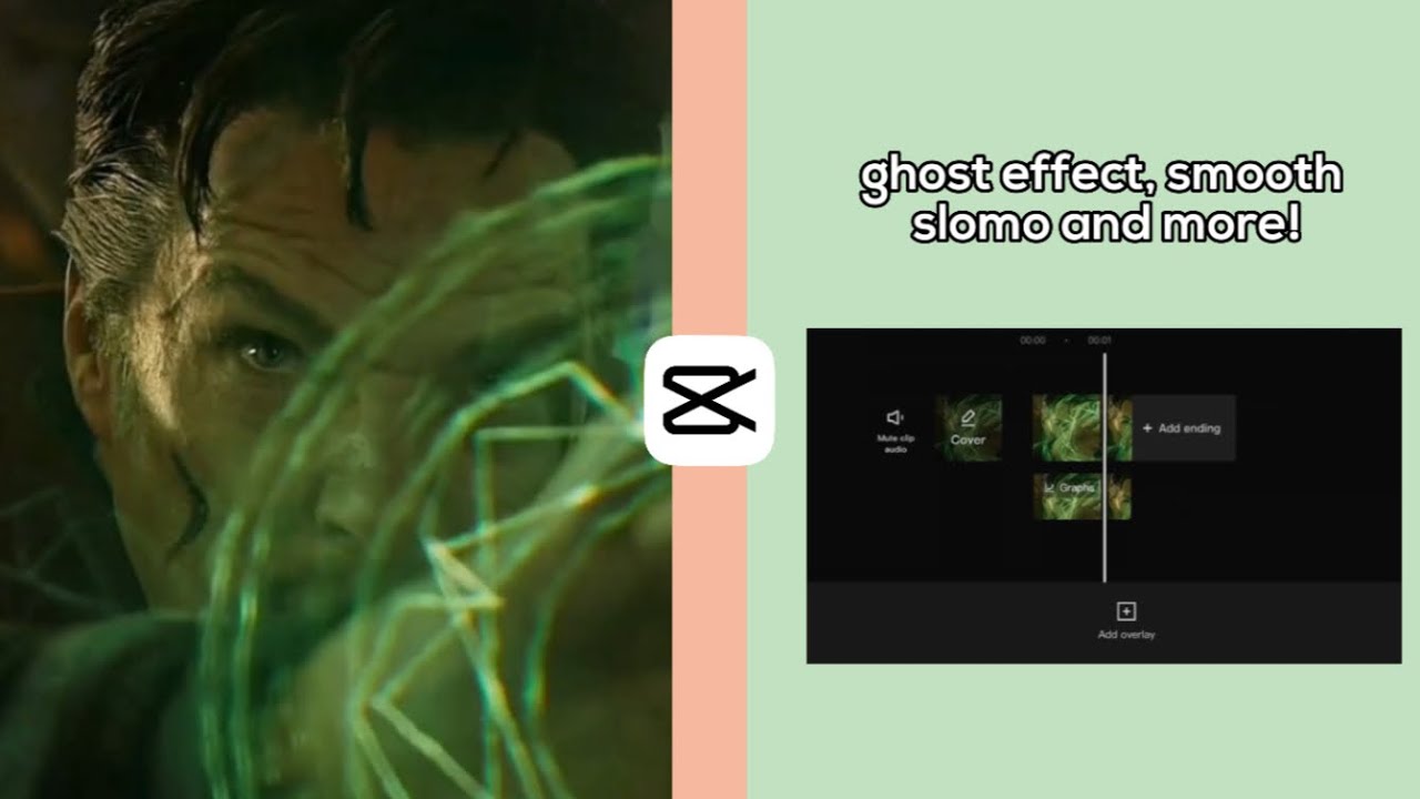 capcut tutorial: ghost effect, smooth slomo, and more!