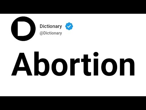 Abortion Meaning In English