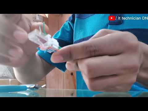 How to make rj45 network patch cables