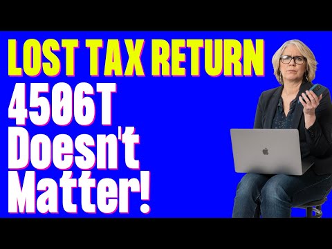 Form 4506T Won't Matter If This Happens
