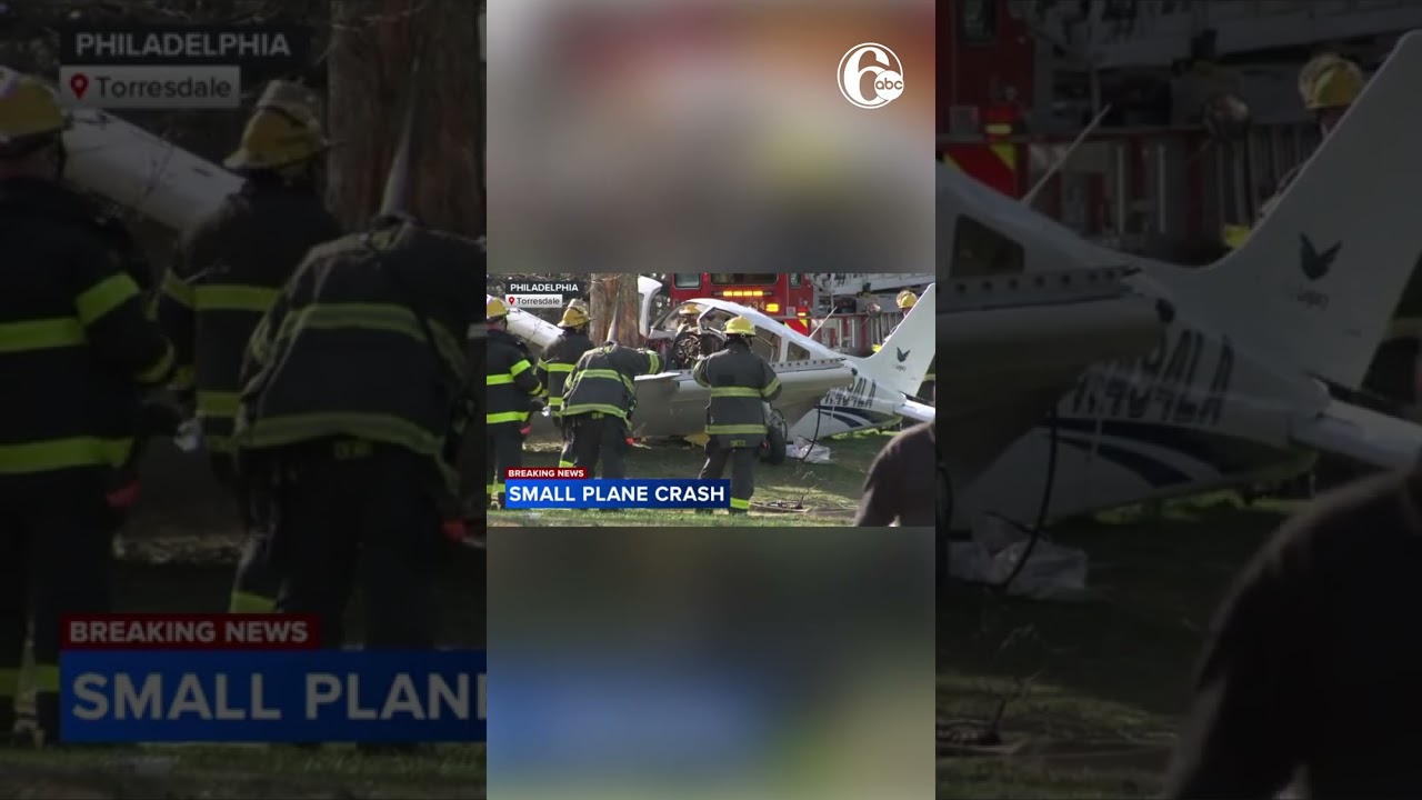 Off-duty Philadelphia police officer among 2 injured in small plane crash