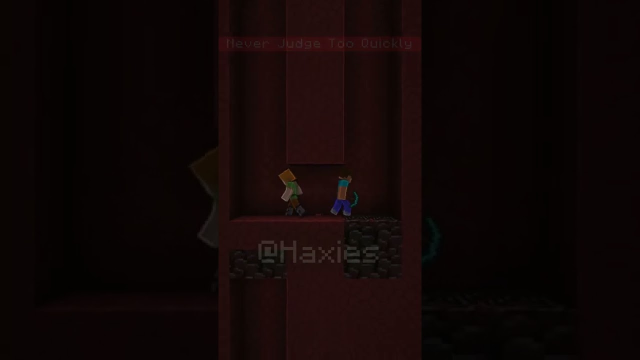 Minecraft Don't Judge Too Quickly #Minecraft #shorts
