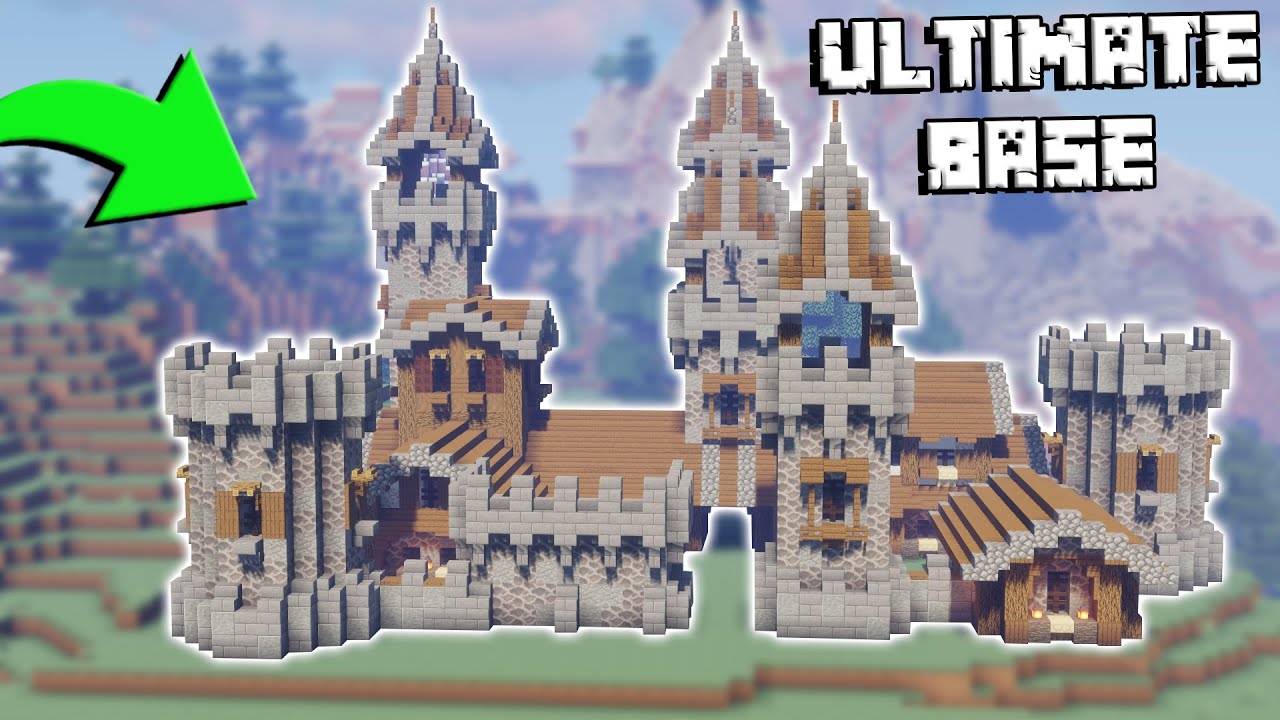 Minecraft: Ultimate Survival Base Tutorial (+Download) - Minecraft Builders