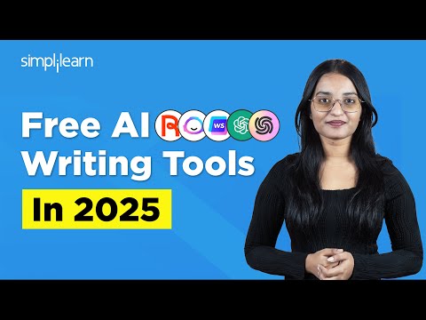5 Free AI Writing Tools In 2025 | AI Writing Tools 2025 | Best AI Writing Tools | Simplilearn