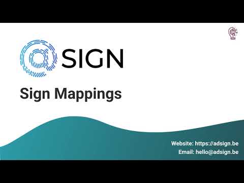 @Sign Guide - Sign Mappings