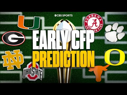 College Football Analyst predicts the 2025 CFP Bracket | Texas winning the National Championship?