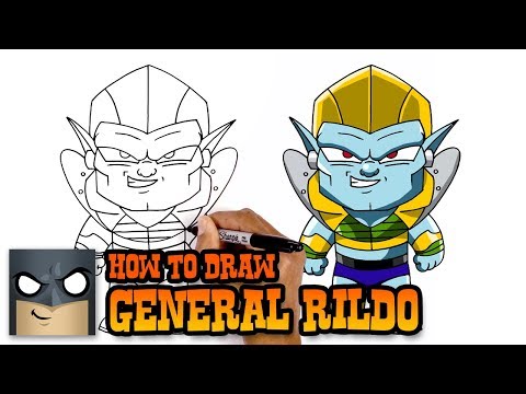 How to Draw General Rildo | Dragon Ball GT (Art Tutorial) | Raul